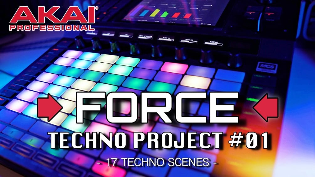 🚀AKAI FORCE - TECHNO PROJECT #01 🚀