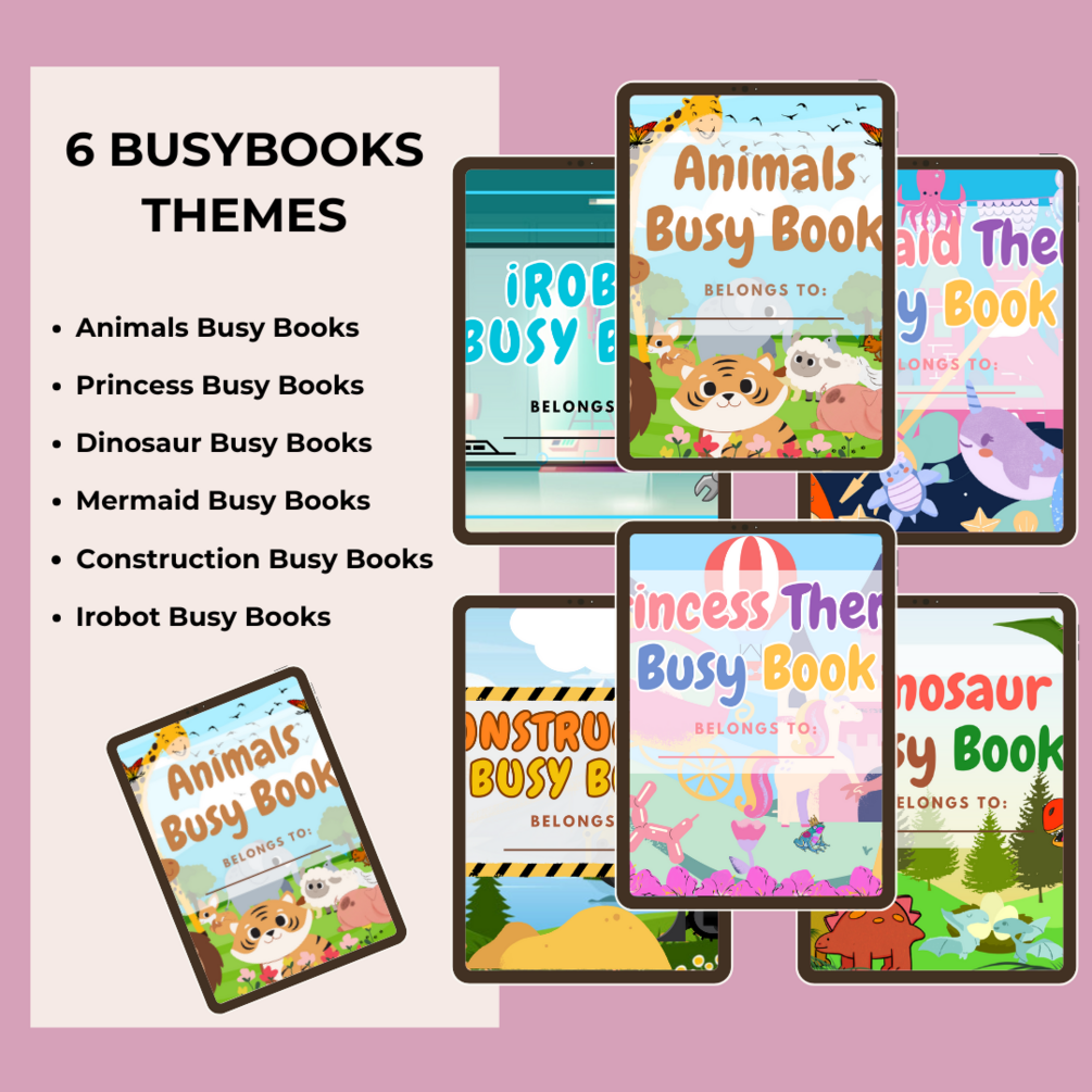 Busy Book Reseller Mega Bundle – Printable Activity & Learning ...