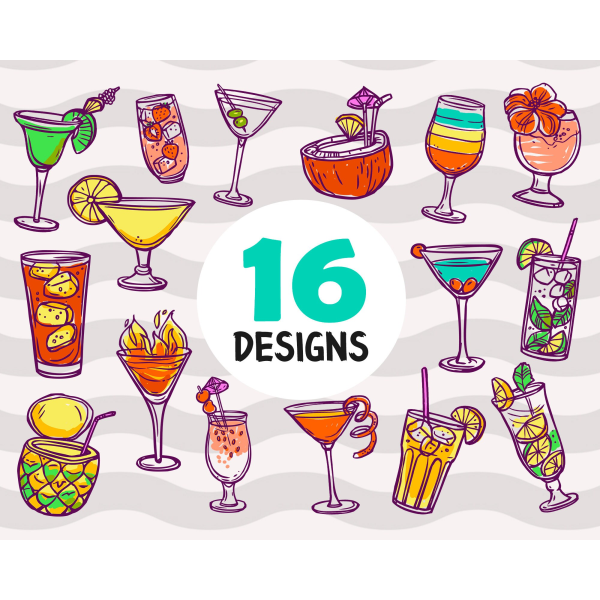 Summer cocktail svg, Cocktails svg, martini, alcohol svg,Cocktails ...
