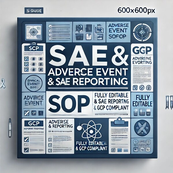 Essential Clinical Research SOP Bundle – Fully Editable & GCP Compliant