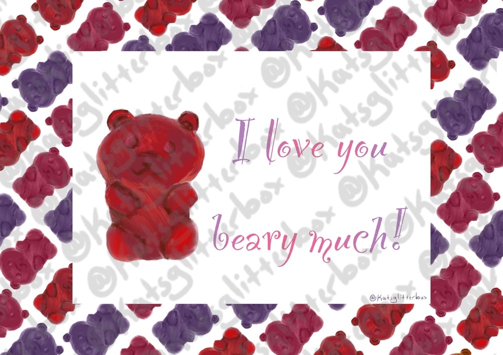 Valentine’s E-Cards: Gummy Bears