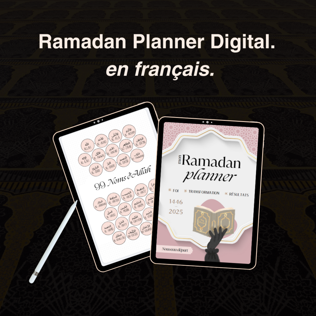 Ramadan Planner Digital 2025 en français (+100 pages) + ebook ultime ...