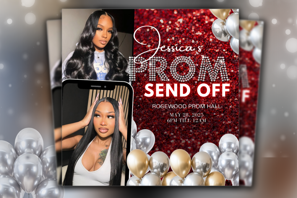 Prom Send Off Template Bloom
