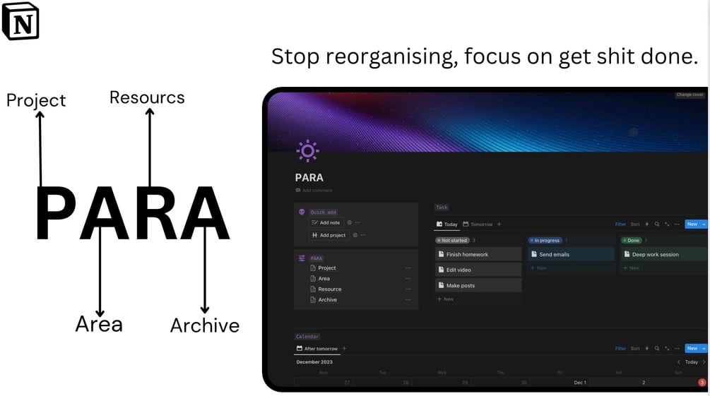 Para notion template