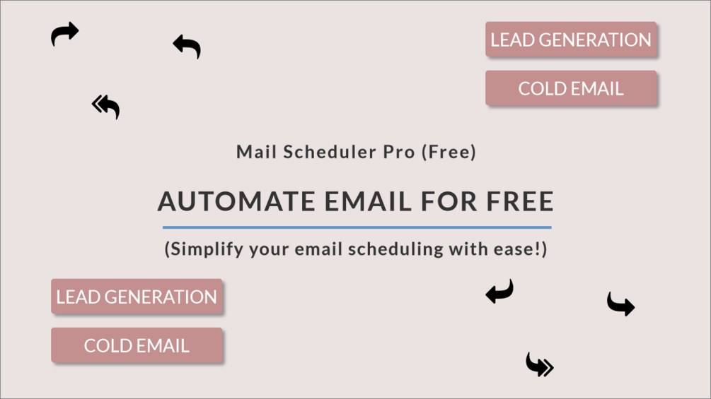 Automate Email Scheduling - Automate, Track, and Relax!