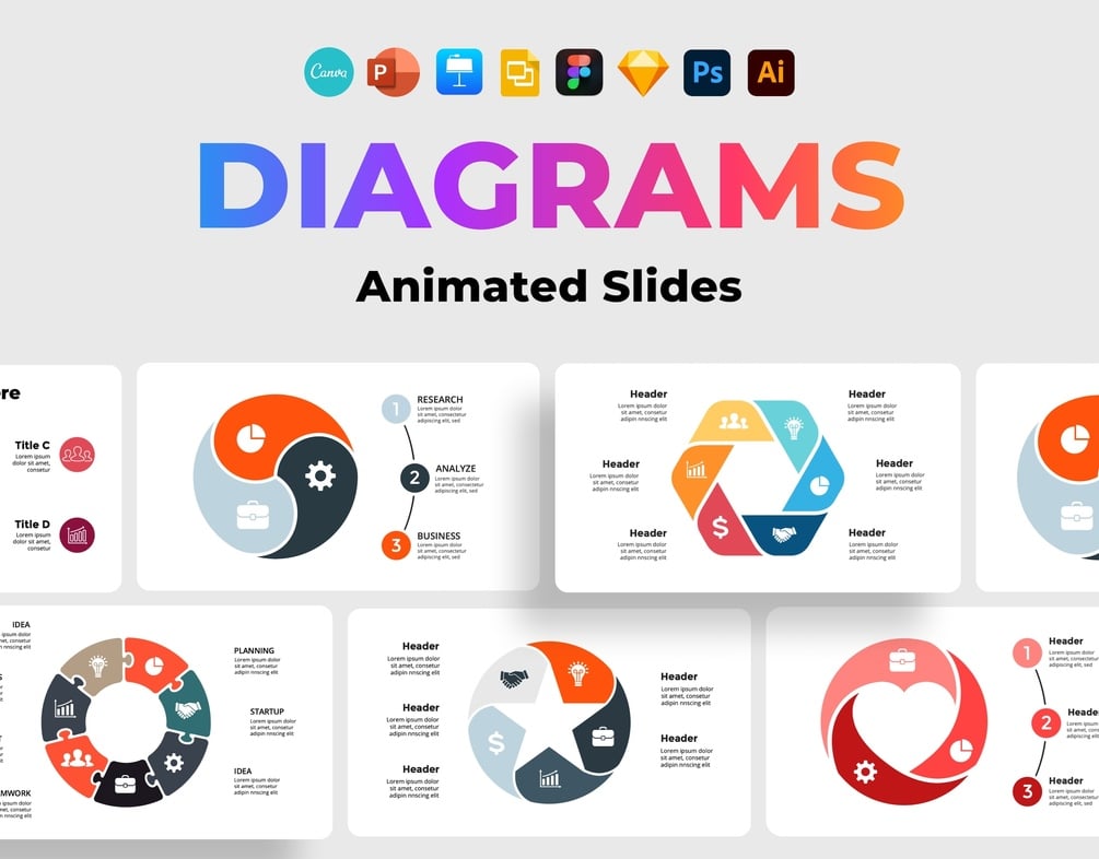 Free Circle Diagrams Infographics & PowerPoint Presentation Templates ...