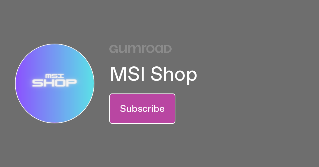 MSI Shop