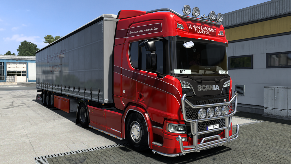 ETS2 | VAN DER WIJST COMBO SKIN - NEXT GEN SCANIA