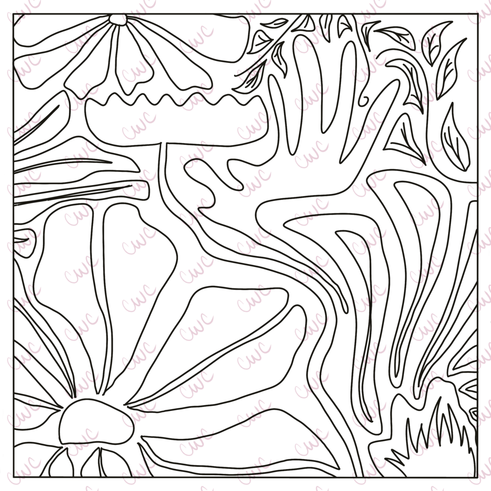 Summer Feels Coloring Book
