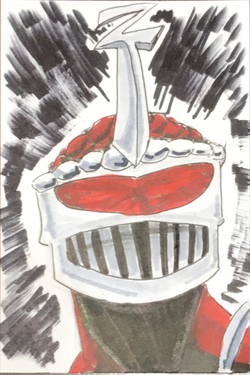 Lord Zedd post card