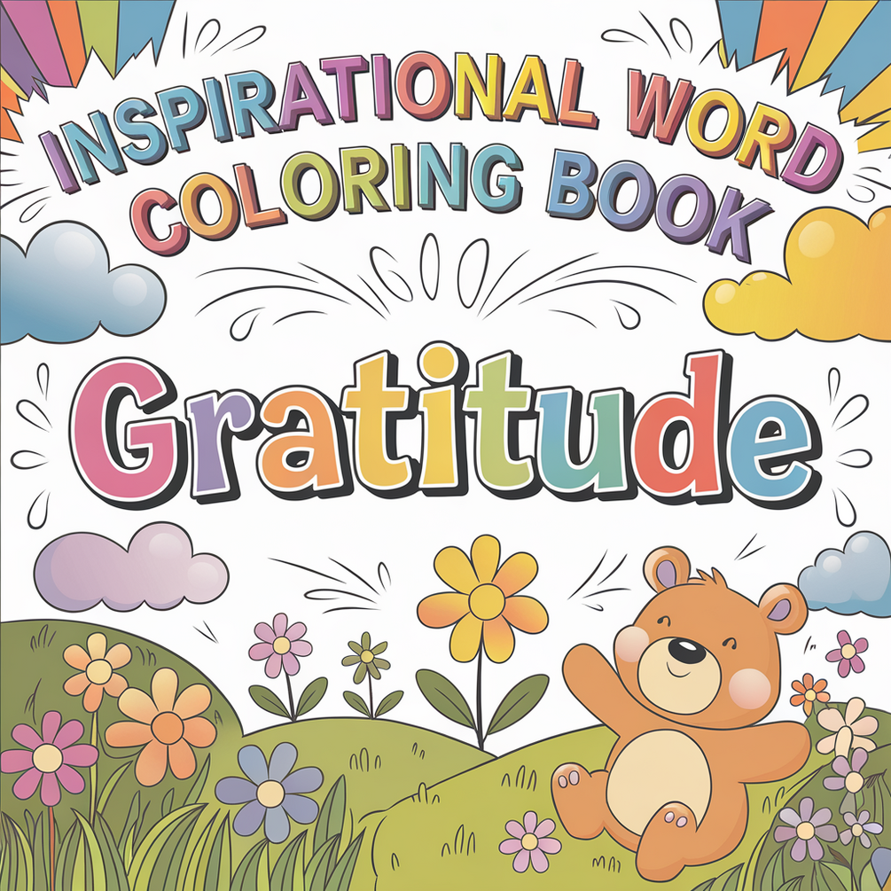 Color with Gratitude: A Relaxing Journey for Kids and Adults