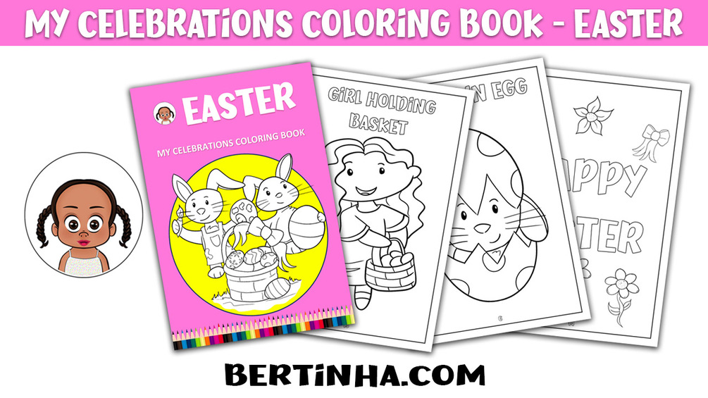 My Celebrations Coloring Book - Easter, Digital Download, Printable PDF ...