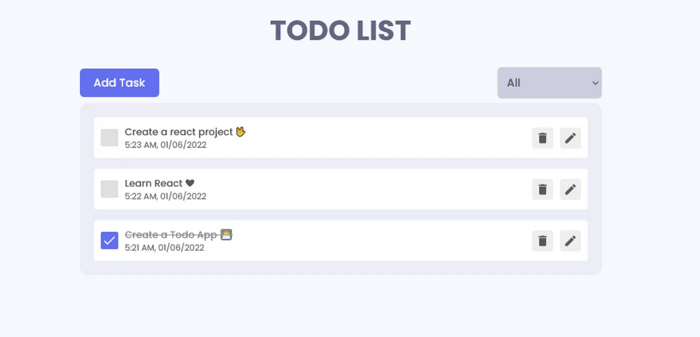 TODO List React