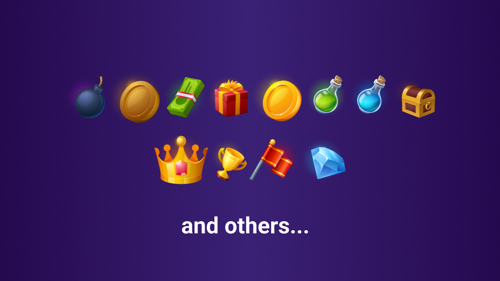 RPG game items pack UI icons. Strategy game items