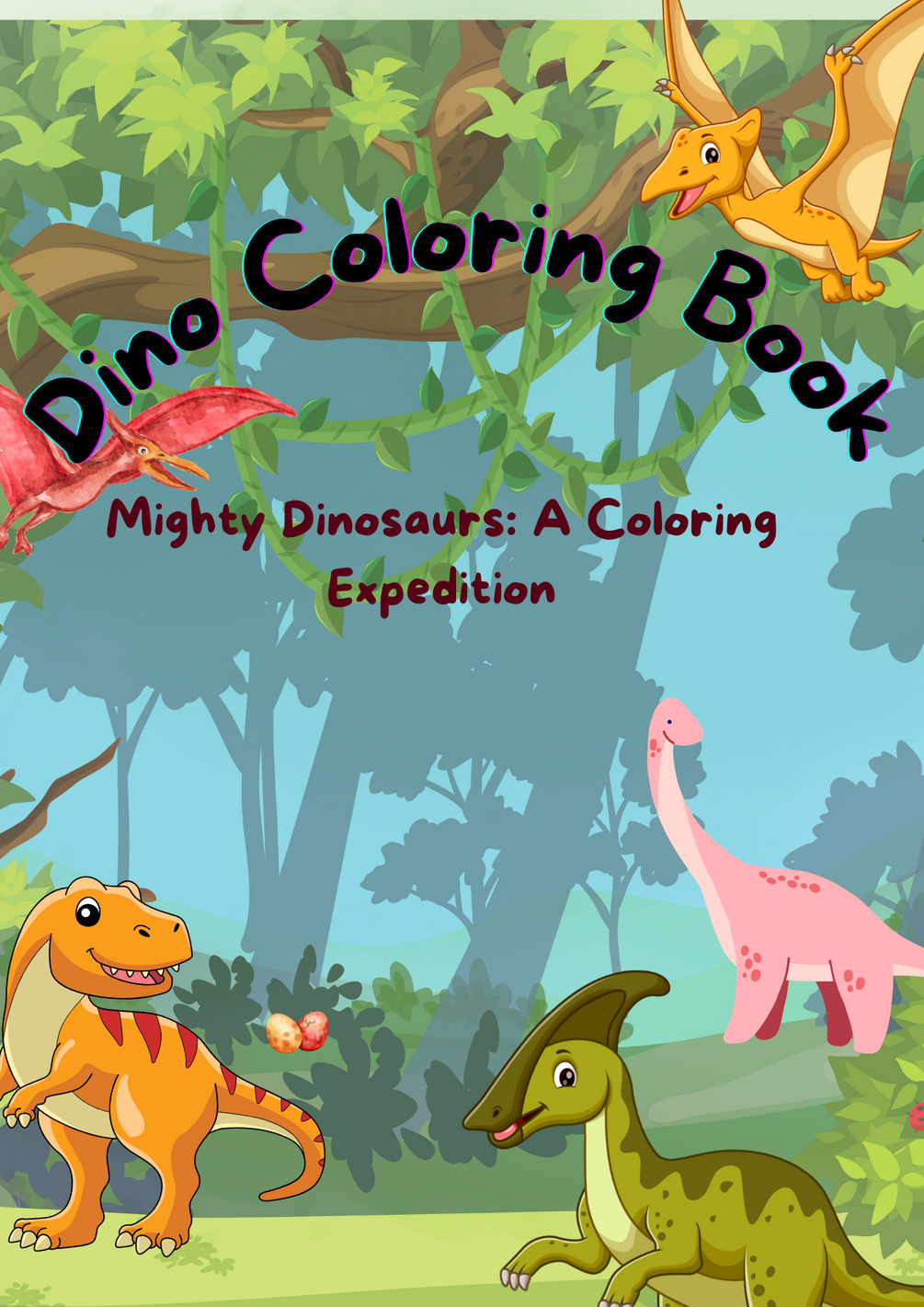 Dinosaurs Coloring Book