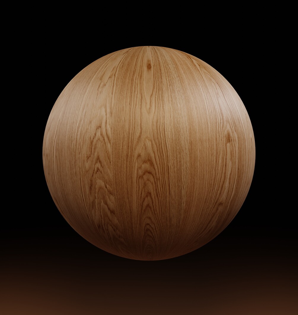 Oak Wood PBR Texture