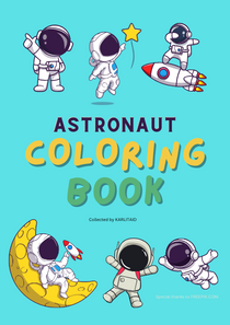 Astronaut Coloring Book