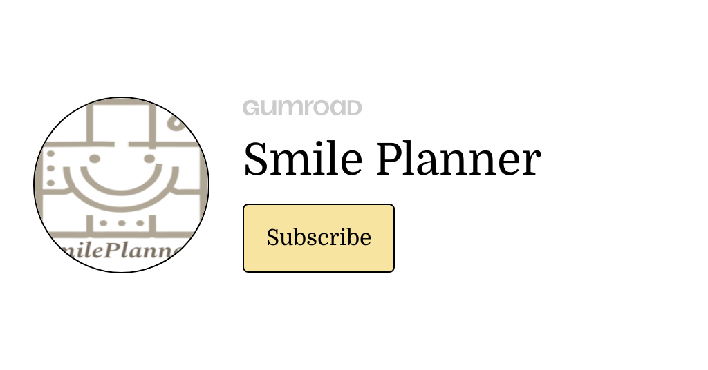 Smile Planner
