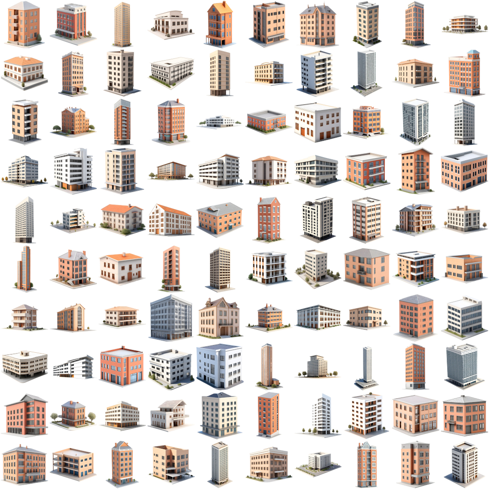 Buildings design collection (Free [$0+])