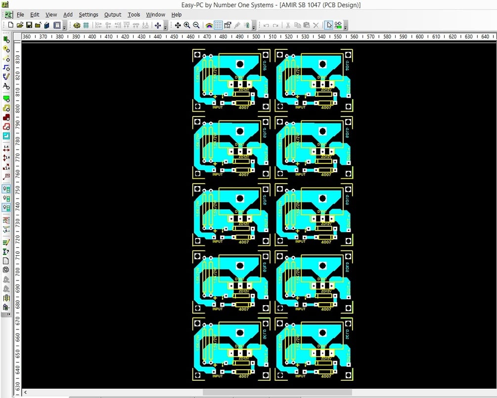 Easy-PC for PCB designing