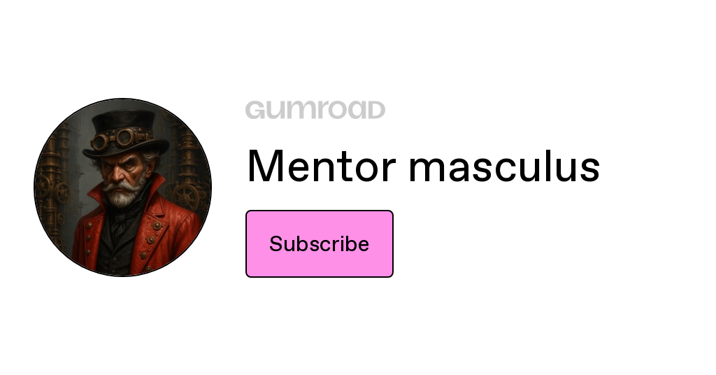 Mentor masculus