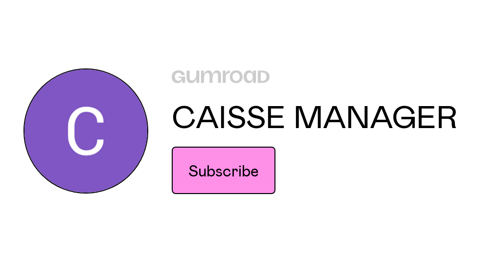 CAISSE MANAGER