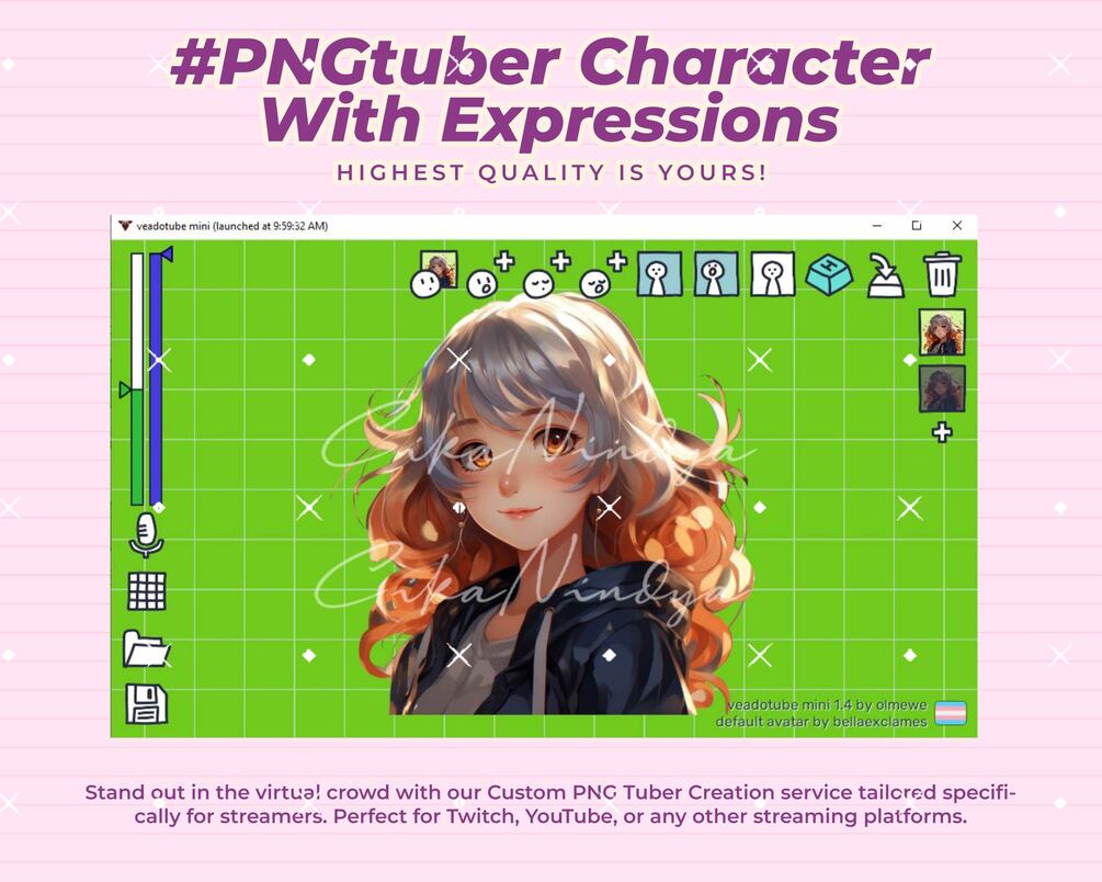 Pngtuber, Pngtuber Twitch, Pngtuber Model, Pngtuber Premade, Pngtuber ...