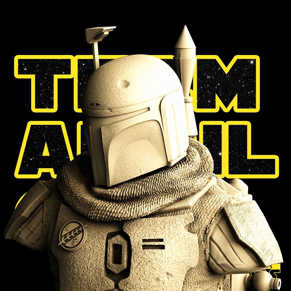 Boba Fett Bust - Star Wars 3D Models - Tested and Ready for 3D printing