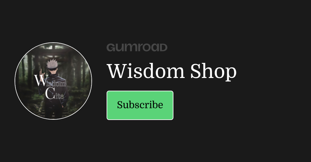 Wisdom Shop