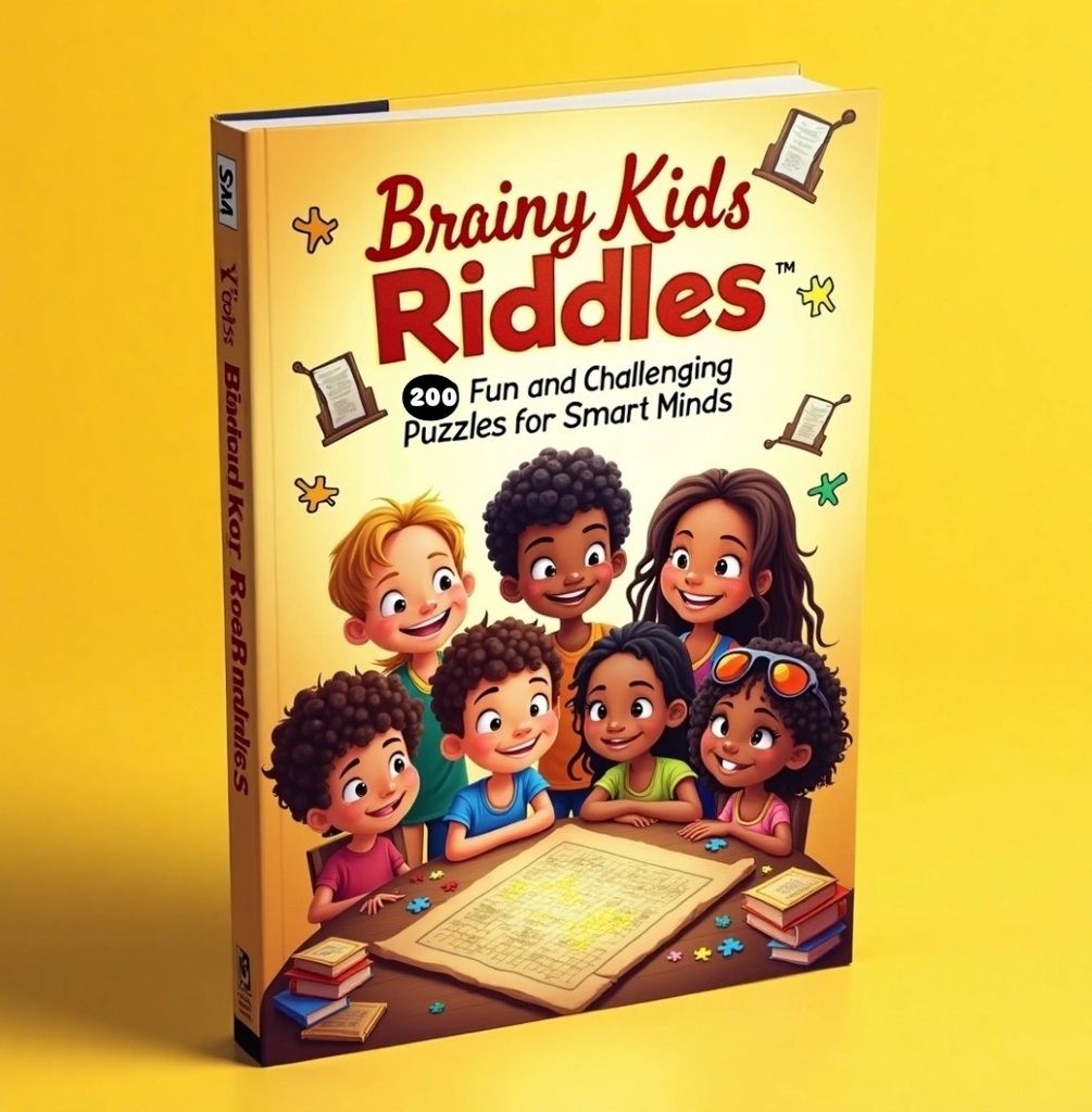 Brainy kids Riddles 200 Fun and Challenging Puzzles for Smart Minds