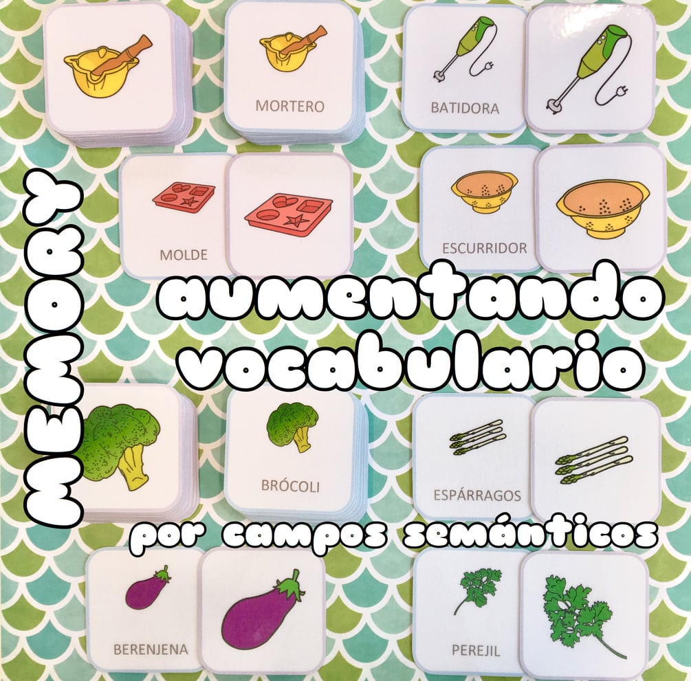 MEMORY - ampliando vocabulario