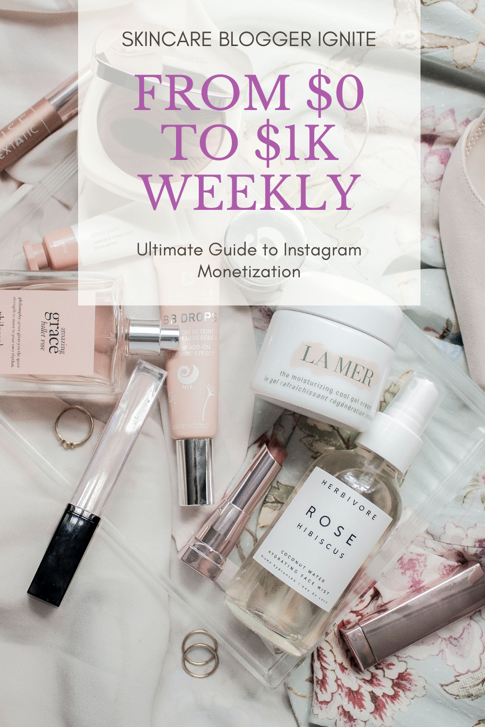 From $0 - $1K Weekly: Skincare Blogger Ignite - Ultimate Guide to IG ...