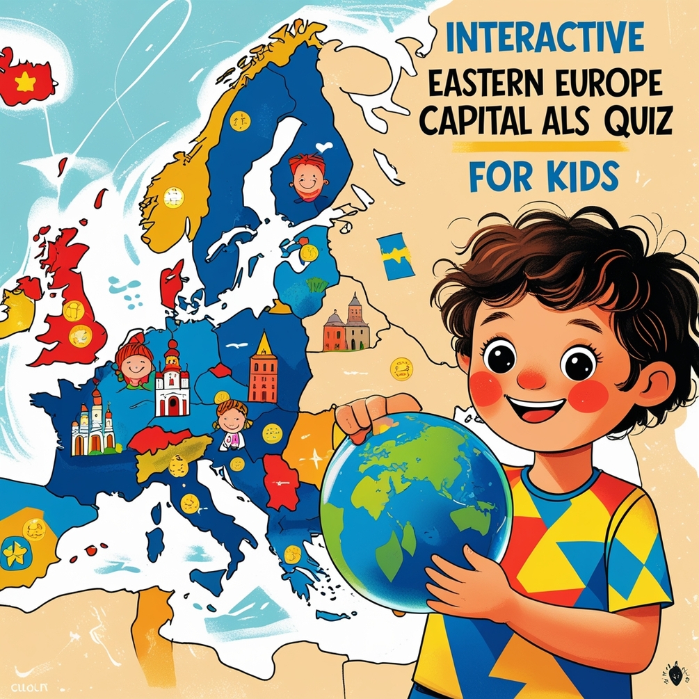 Eastern Europe Capitals Quiz for Kids | Fun & Interactive Learning