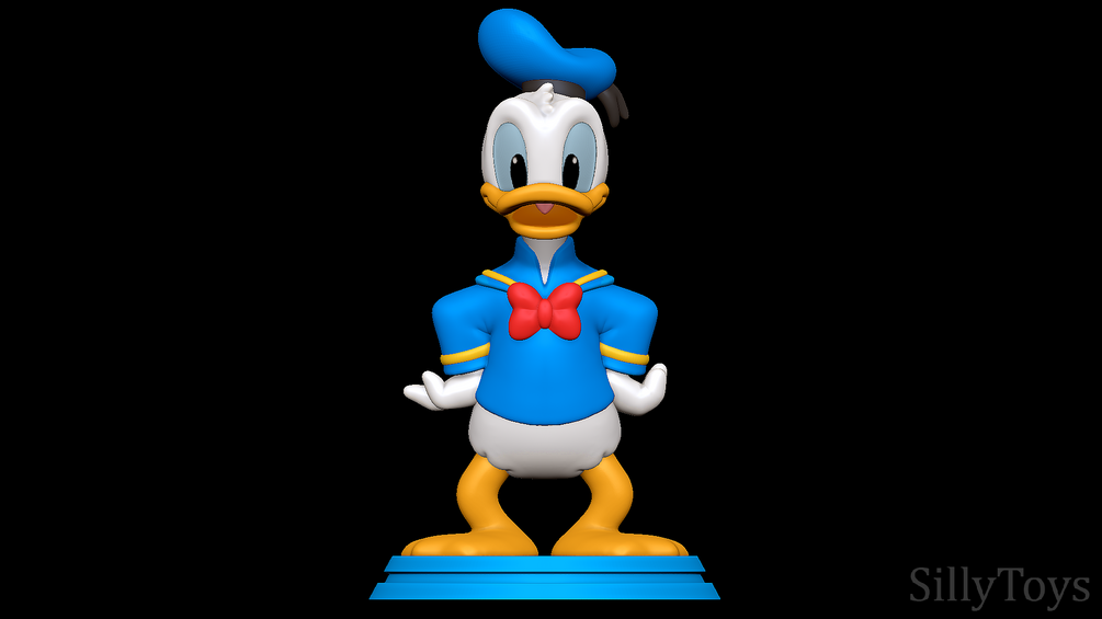 Donald Duck - 3D print model