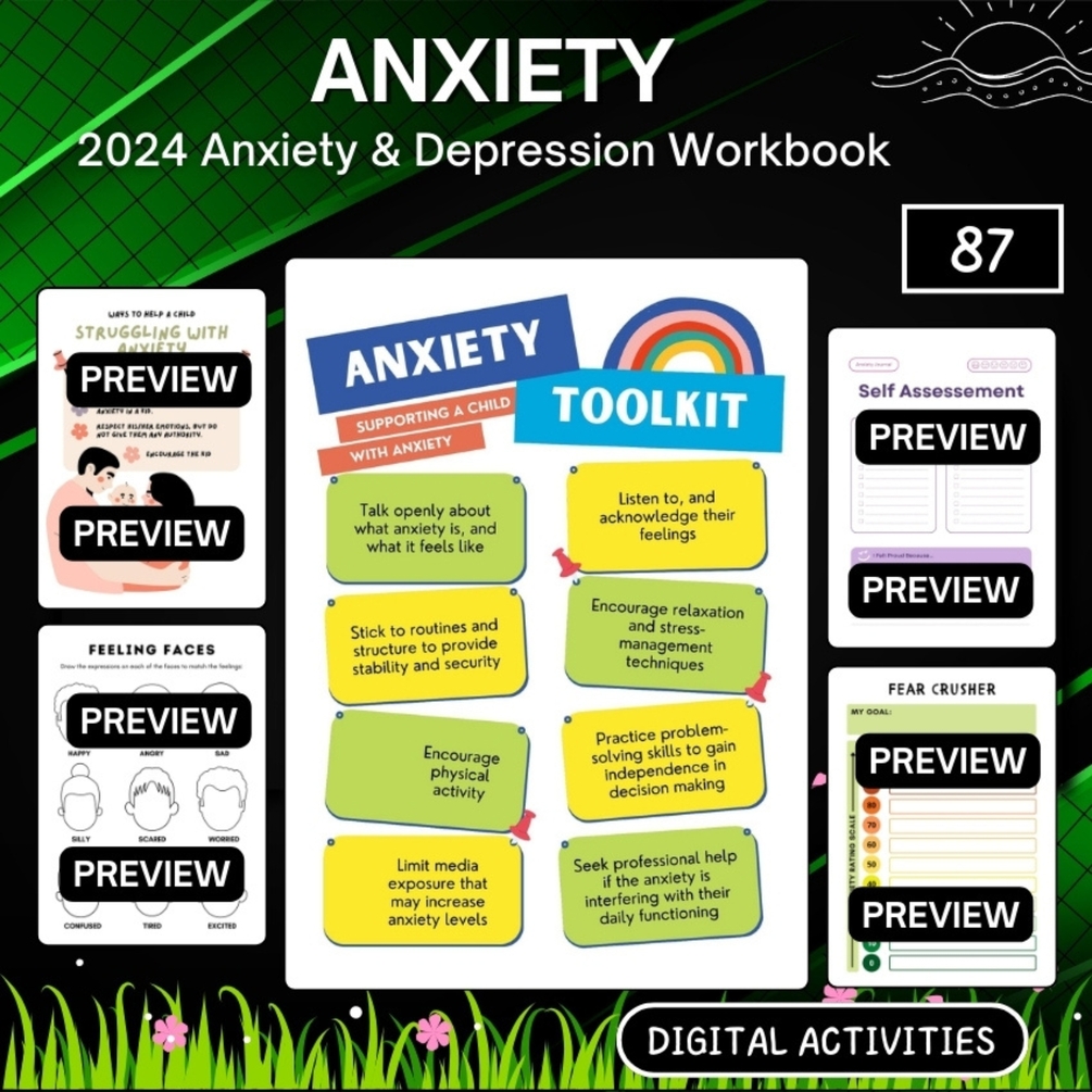 2024 Anxiety & Depression Workbook