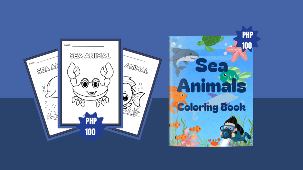 Sea Animal Coloring Book