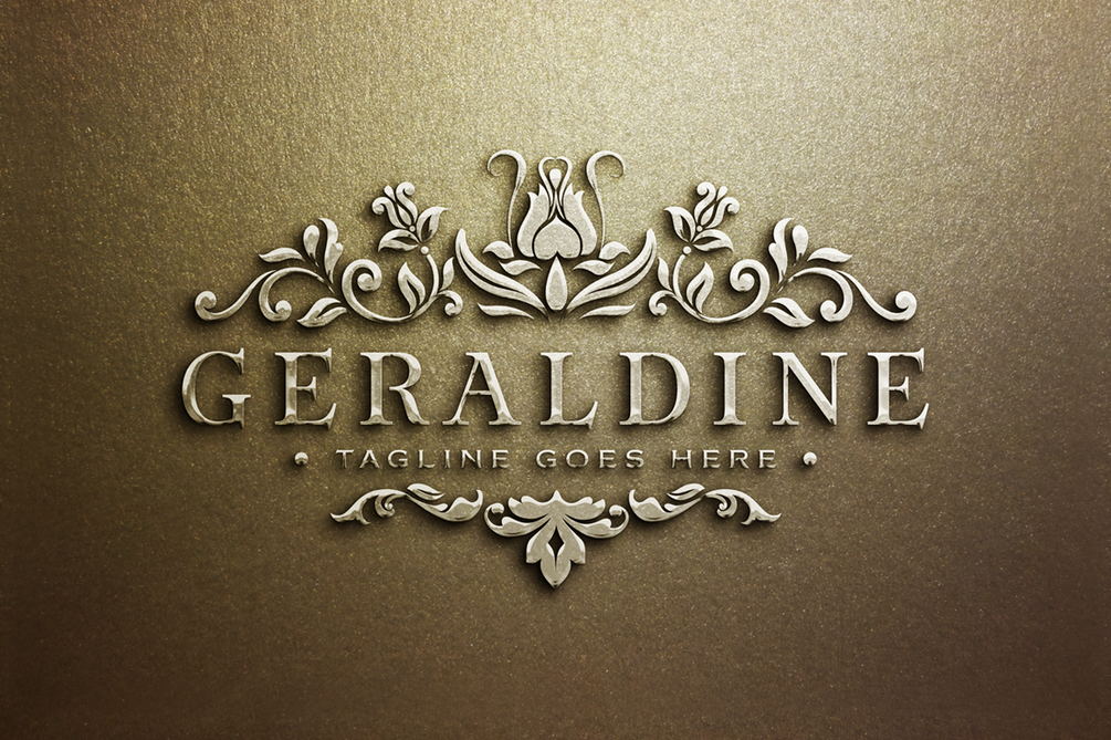 Geraldine - Feminine Logo Template