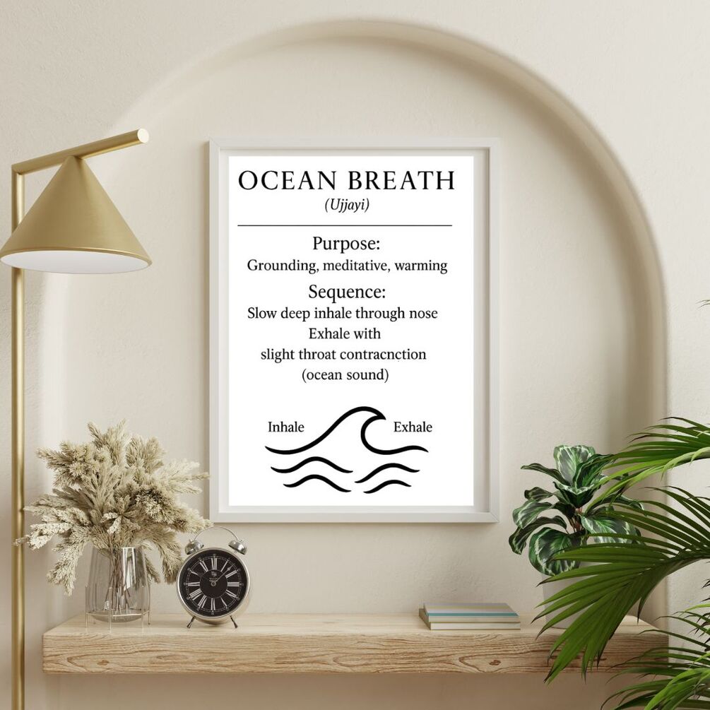 Ocean Breath Poster – 11 x 14 PDF