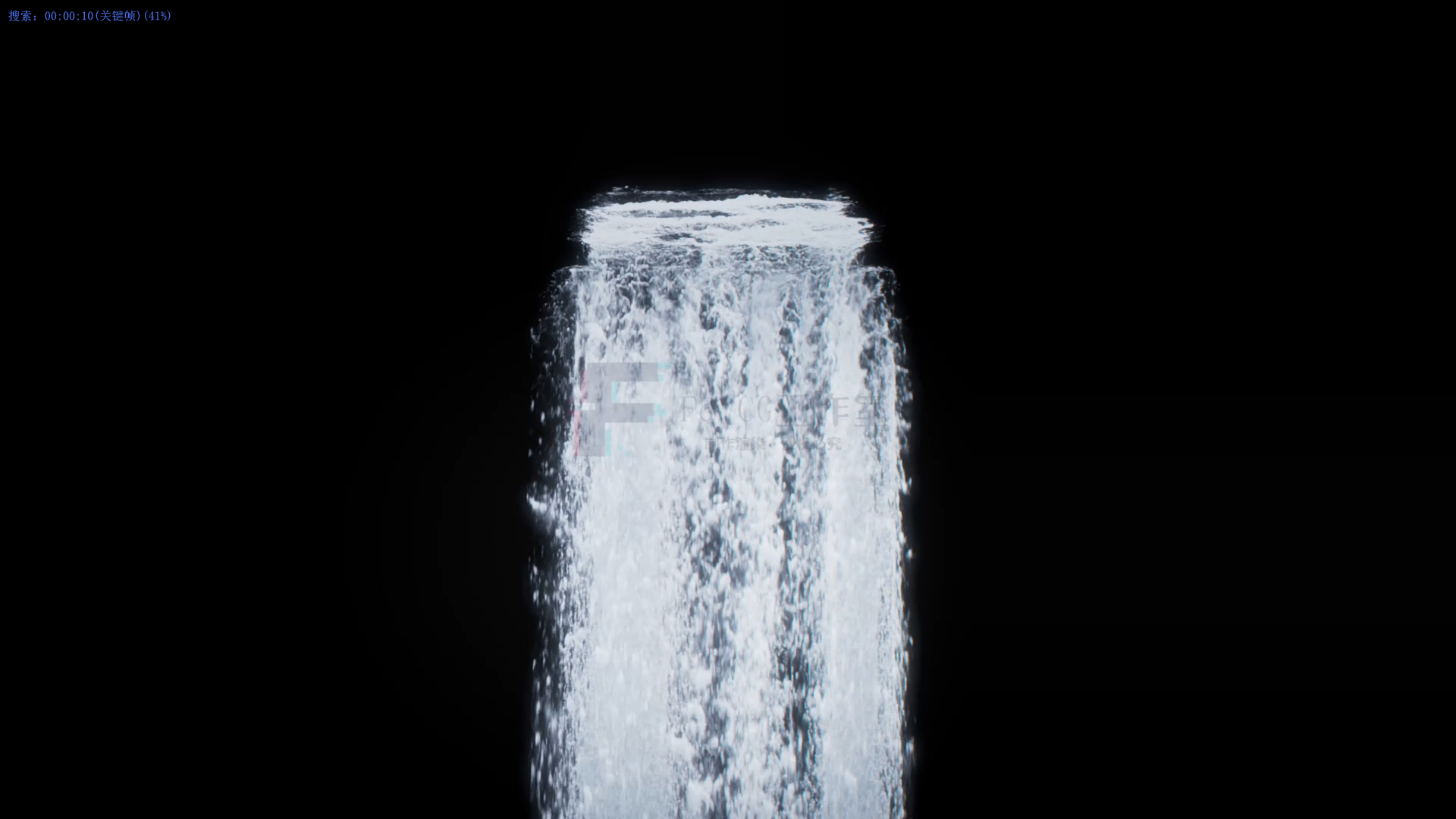 Houdini Waterfall Flip Calculation and Rendering Karma file