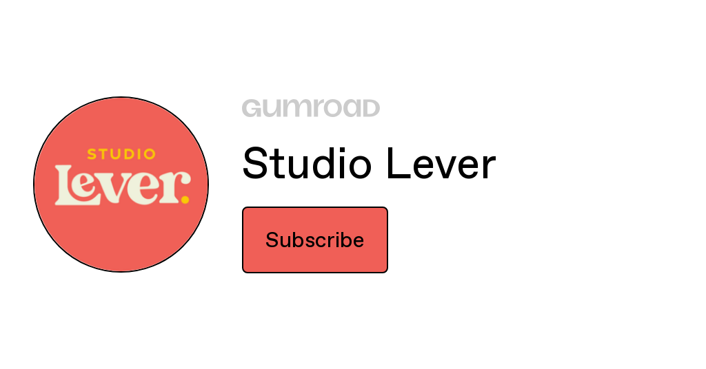 Studio Lever