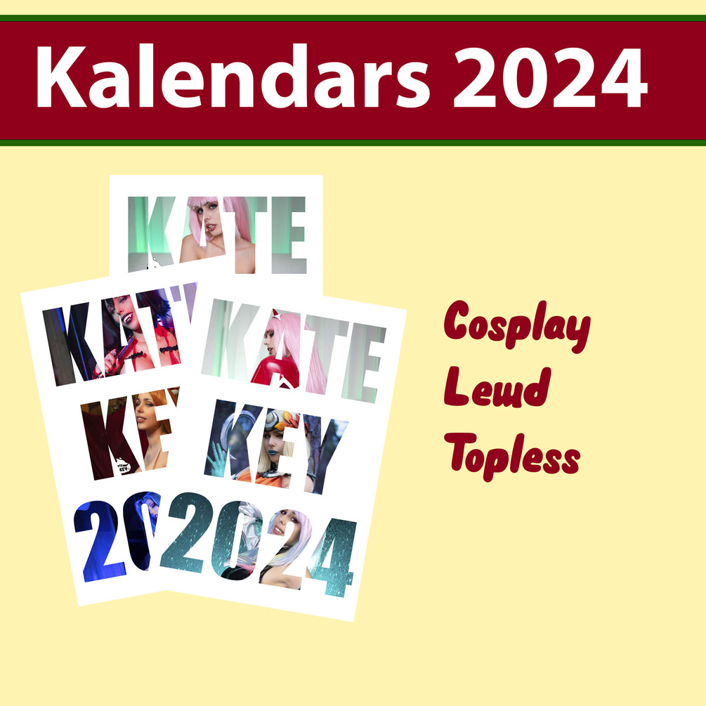 KALENDARS 2024 IN STOCK (COSPLAY, LEWD, 🔞)