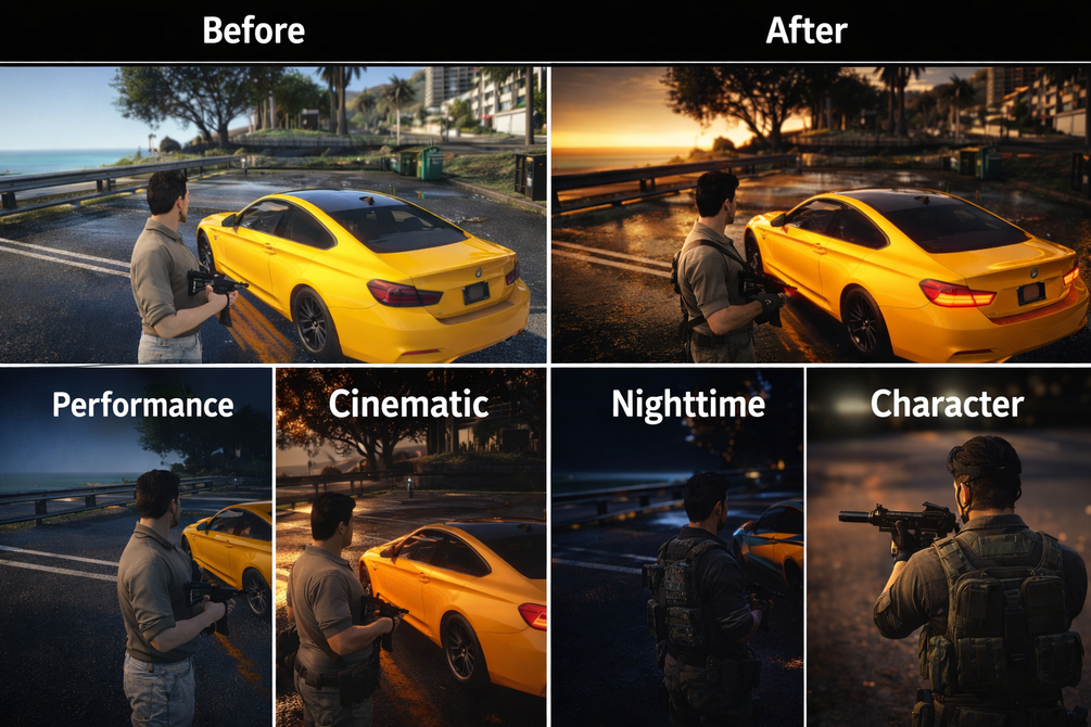 GTA V & FiveM – Citizen COMPLETE Pack | RP Realism + PvP Clarity