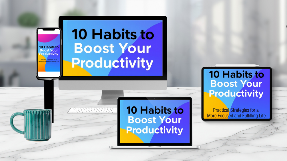 10 Habits To Boost Your Productivity Achieve More With Proven Strategies