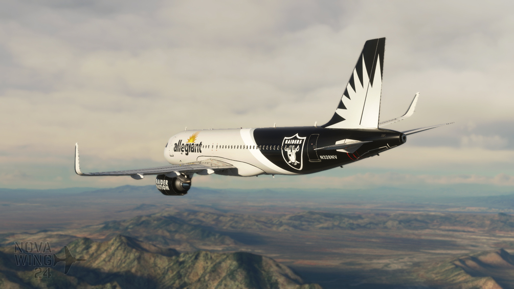 Allegiant Airlines "Raider Nation" Airbus A320NEO (Asobo Edition)