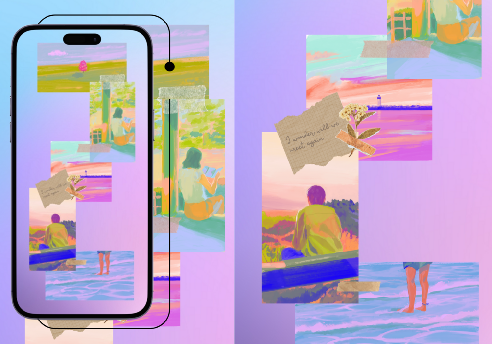 “Nostalgia” iPhone wallpaper