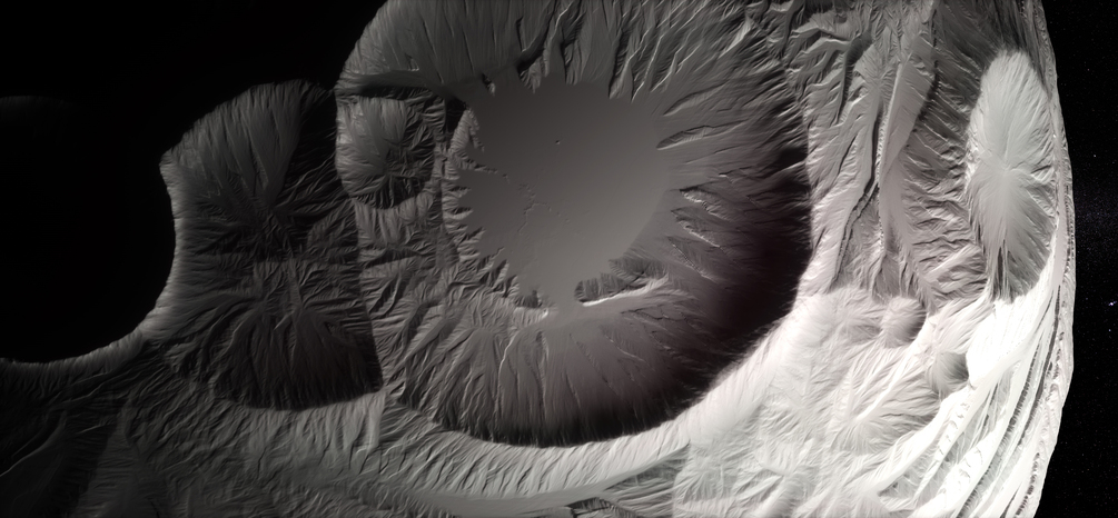 20K - Moon Displacement Map