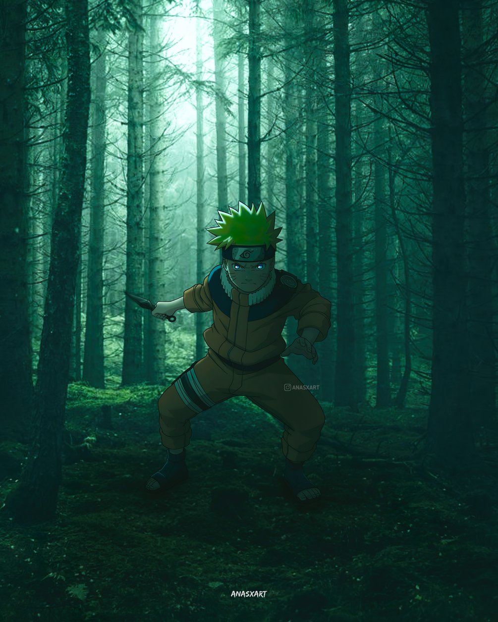 Naruto Forest Wallpaper