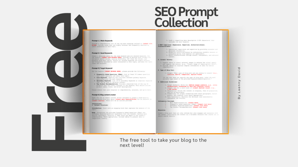 Master Blog Content Creation: The Ultimate Keyword & SEO Prompt Collection