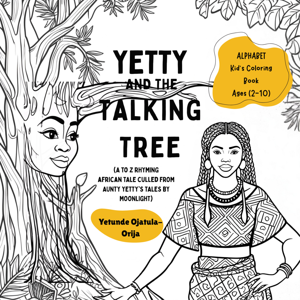 YETTY AND THE TALKING TREE (A TO Z AFRICAN RHYMING COLORING BOOK CULLED ...