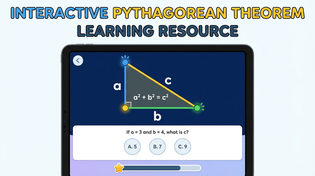 Interactive Pythagorean Theorem Learning Resource